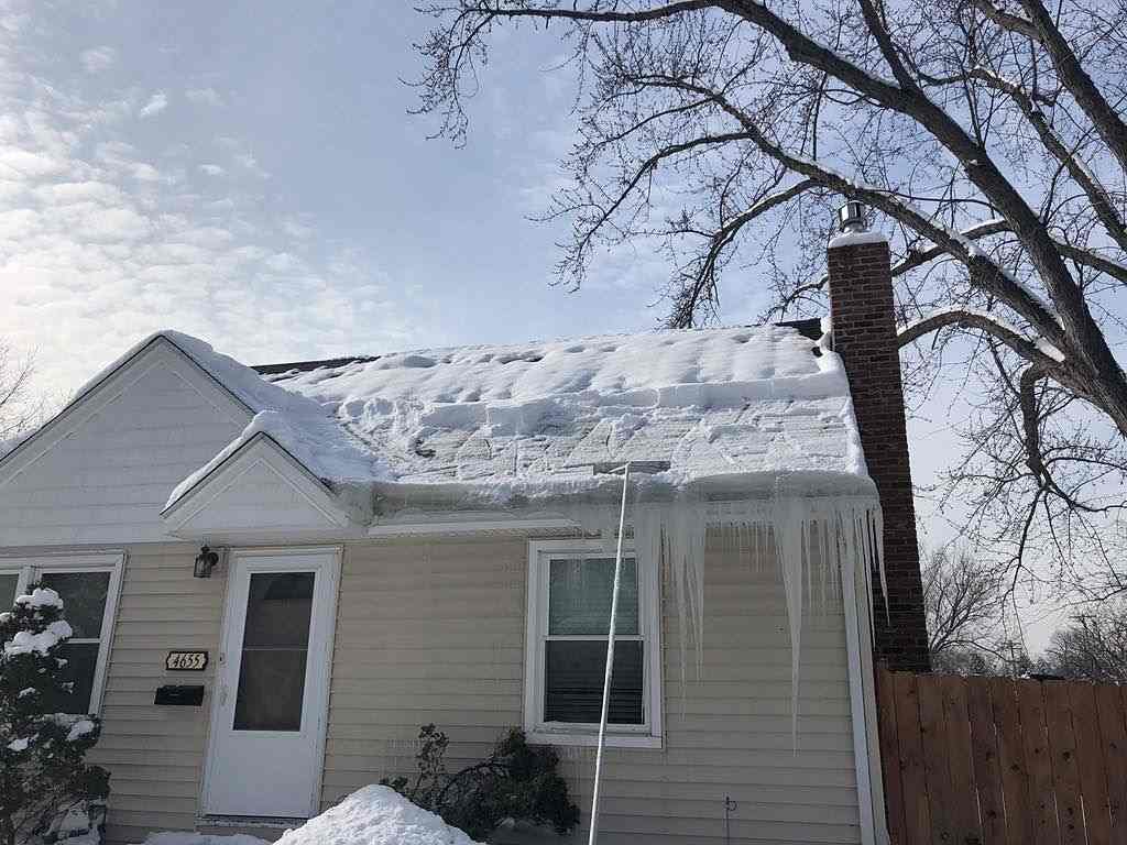 Minneapolis Home Prone to Ice Dams
